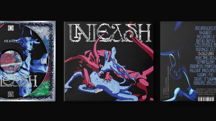 Heavee - Unleash: Lettering | Plusminus Studio | Hyperdub | D&AD Awards 2025 Pencil Winner ...