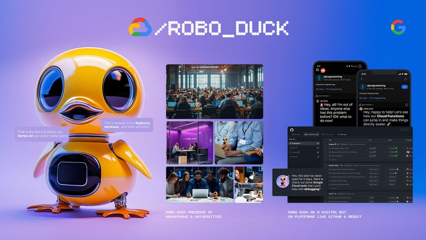 Robo Duck | 2025 D&AD New Blood Winner | Google Cloud | D&AD