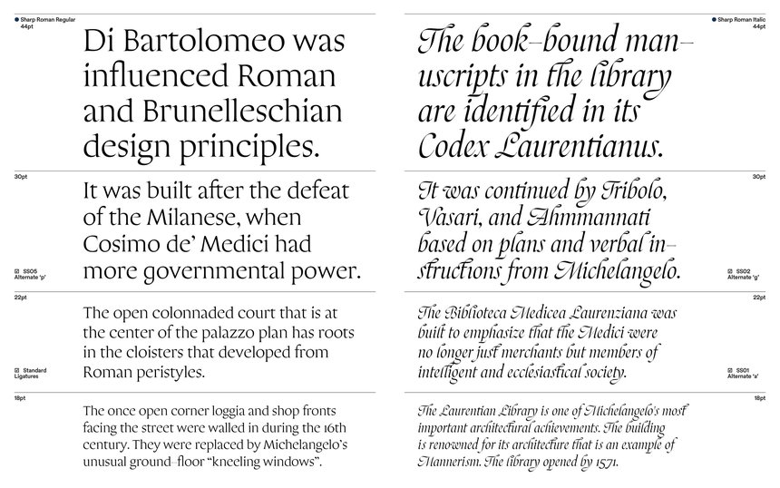 Sharp Roman | Sharp Type | Sharp Type | D&AD Awards 2025 Shortlist ...