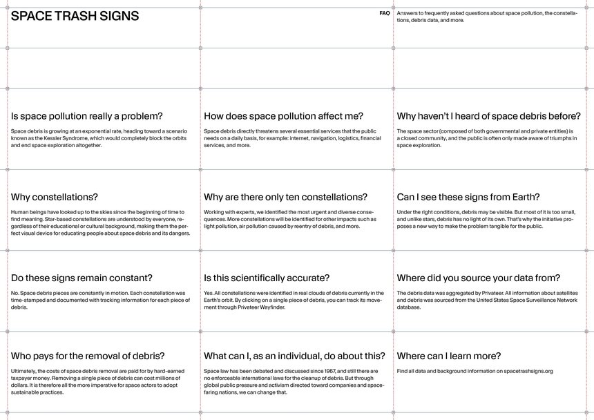 Space Trash Signs | Serviceplan Germany | Privateer Space | D&AD Awards 2025 Pencil Winner ...
