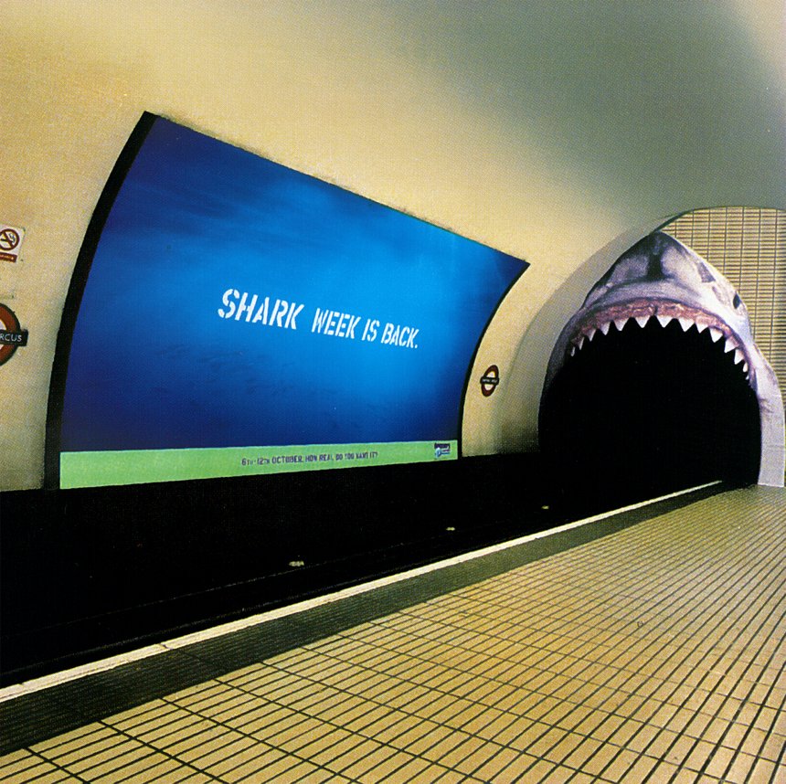 Shark Week | Discovery Channel | D&AD Awards 1997 Pencil Winner | 48 or ...