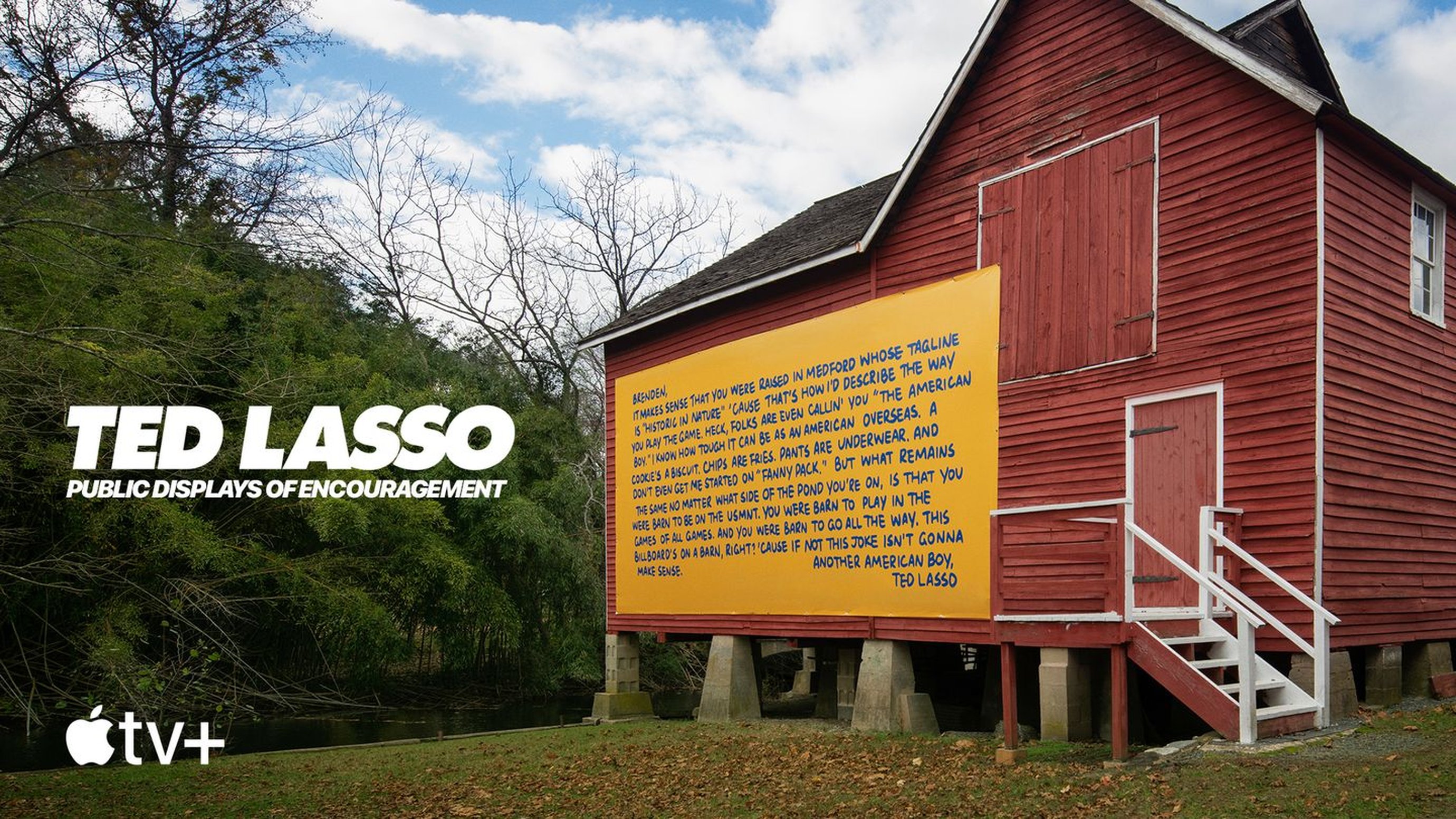 Public Displays of Encouragement - Ted Lasso | Apple TV+ | D&AD Annual 2023