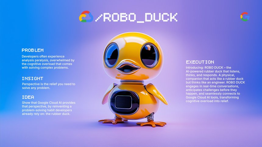 Robo Duck | 2025 D&AD New Blood Winner | Google Cloud | D&AD