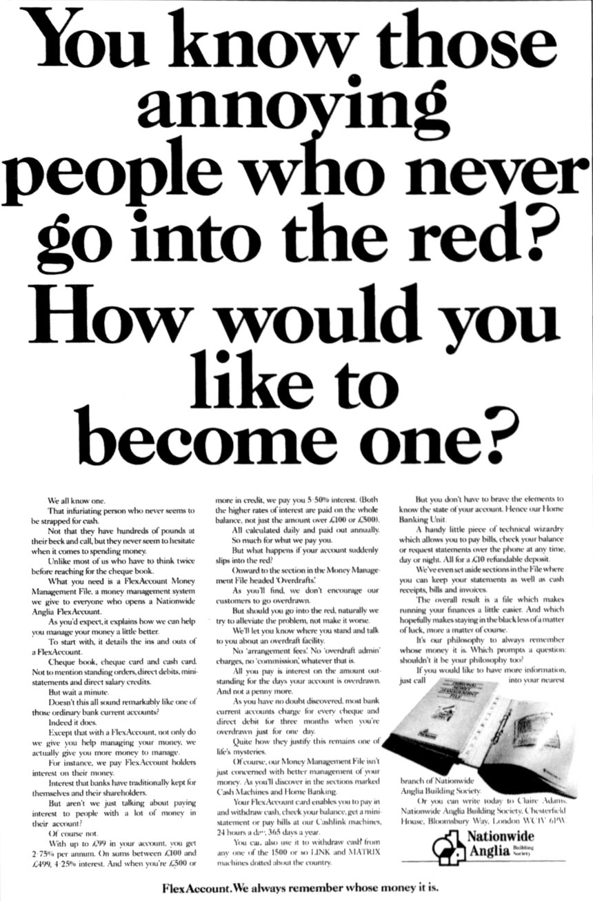 Nationwide Anglia | Nationwide Anglia Building Society | D&AD Awards ...