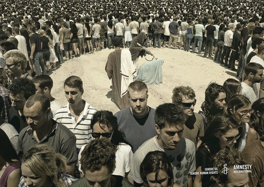 Ignore | Colenso BBDO | Amnesty International | D&AD Awards 2011 Pencil ...