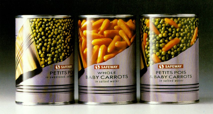 Safeway Tinned Veg | Safeway PLC | D&AD Awards 1991 Pencil Winner ...