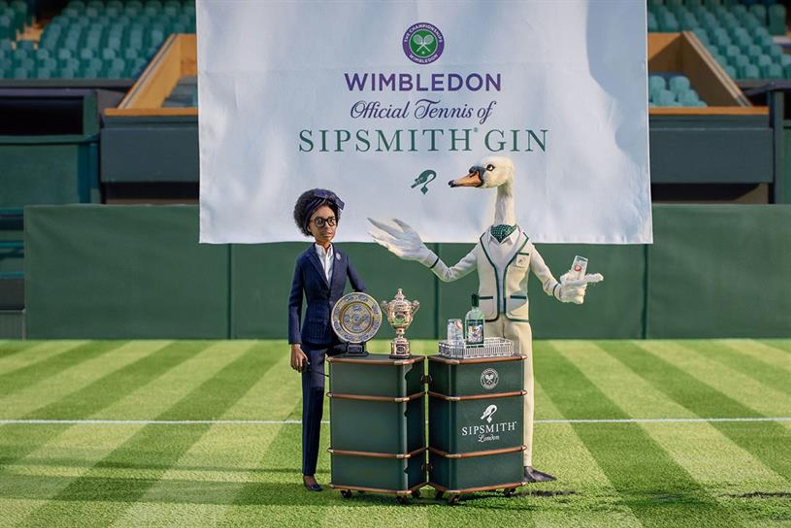 The Official Tennis of Sipsmith Gin | D&AD Annual 2022