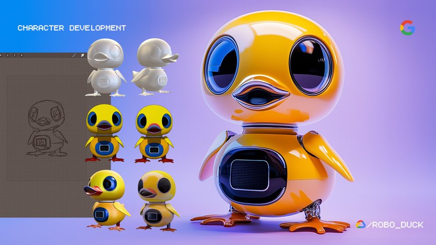 Robo Duck | 2025 D&AD New Blood Winner | Google Cloud | D&AD