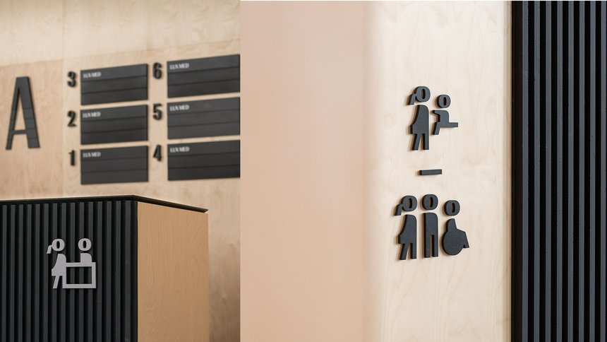 Wayfinding System for Lakeside Office Complex in Warsaw | Blank Studio | Atenor | D&AD Awards ...